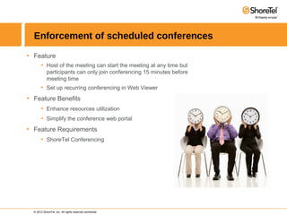 Shoretel 13 presentation | PPT