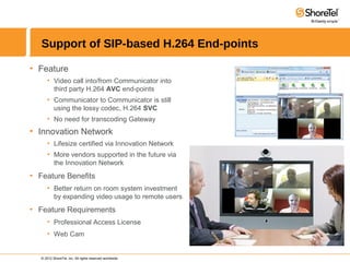 Shoretel 13 presentation | PPT