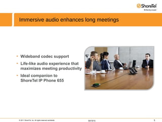 Shoretel Conferencing | PPT