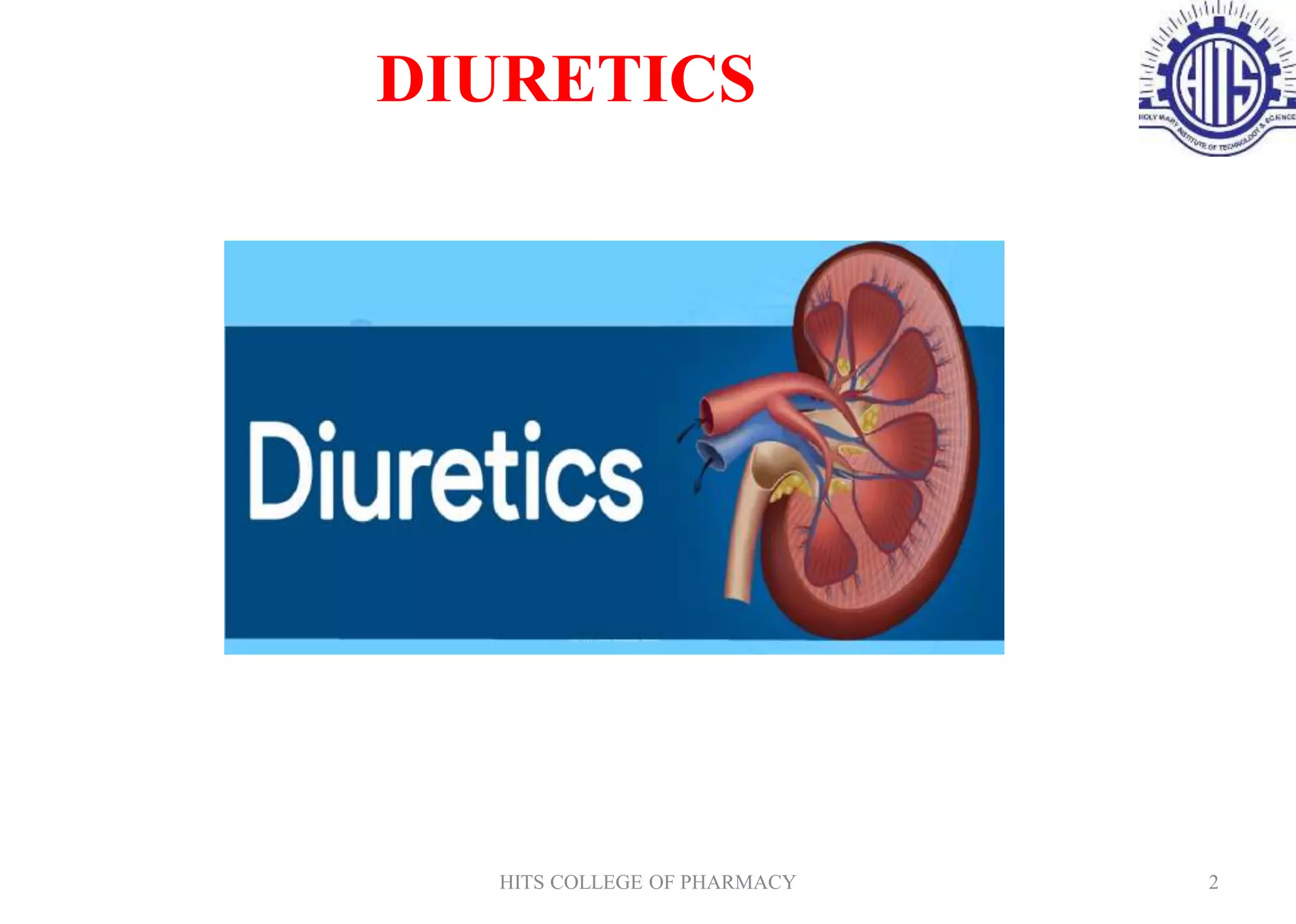 Diuretics (shoriful) | PPTX