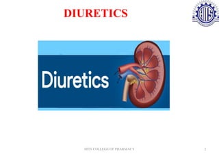 Diuretics (shoriful) | PPTX