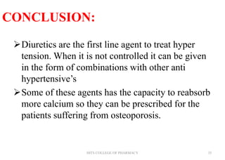 Diuretics (shoriful) | PPTX