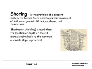 Shoring | PDF
