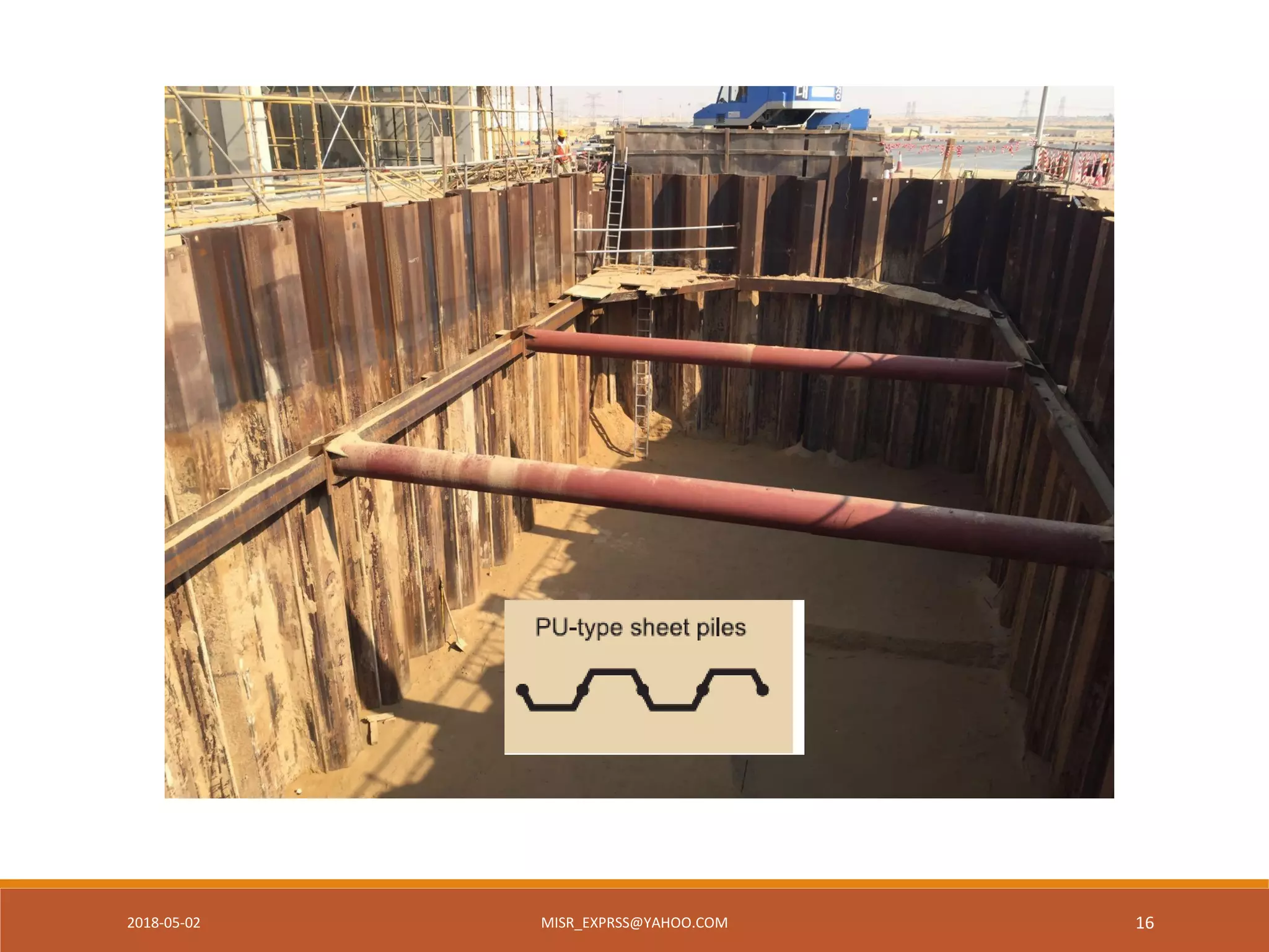 Shoring system and Dewatering | PDF