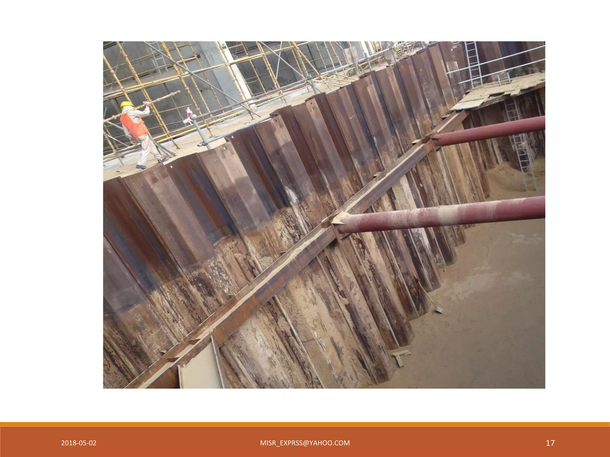 Shoring system and Dewatering | PDF