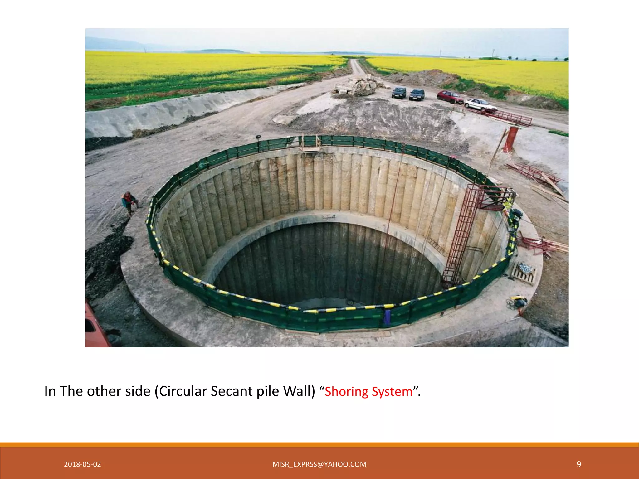 Shoring system and Dewatering | PDF