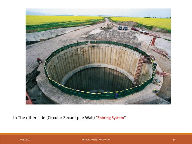 Shoring system and Dewatering | PDF