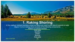 Shoring & underpinning | PPTX