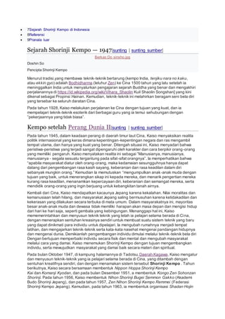 Shorinji kempo kokulikuler | PDF