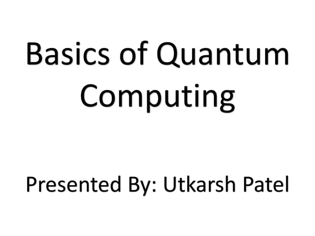 A basic overview to the Shor's algorithm | PDF | Programming Languages | Computing