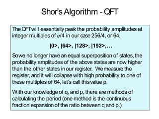 A basic overview to the Shor's algorithm | PDF | Programming Languages | Computing