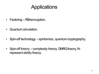 A basic overview to the Shor's algorithm | PDF | Programming Languages | Computing