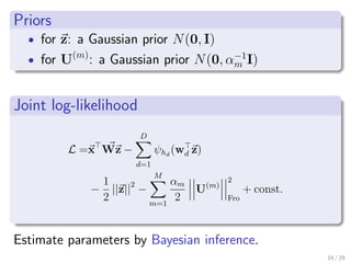Generalization of Tensor Factorization and Applications | PDF