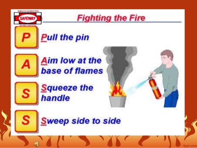 Pass Fire Extinguisher Procedure