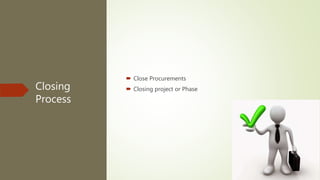 Project management for exhibition project | PPTX