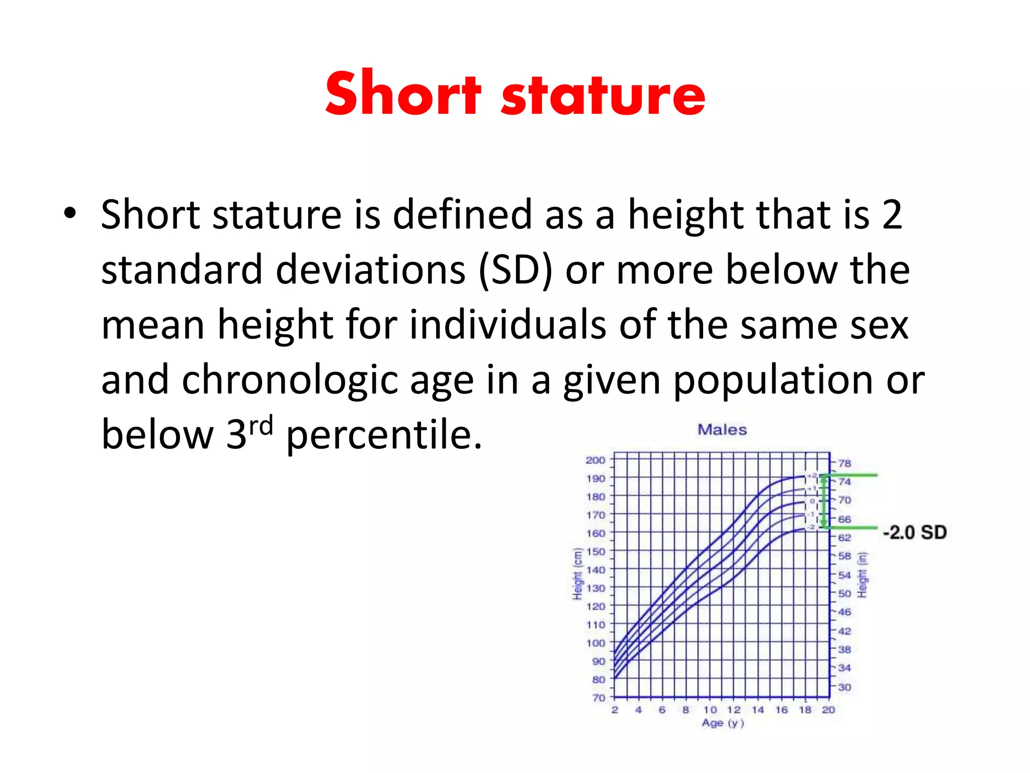 Short Stature | PPTX