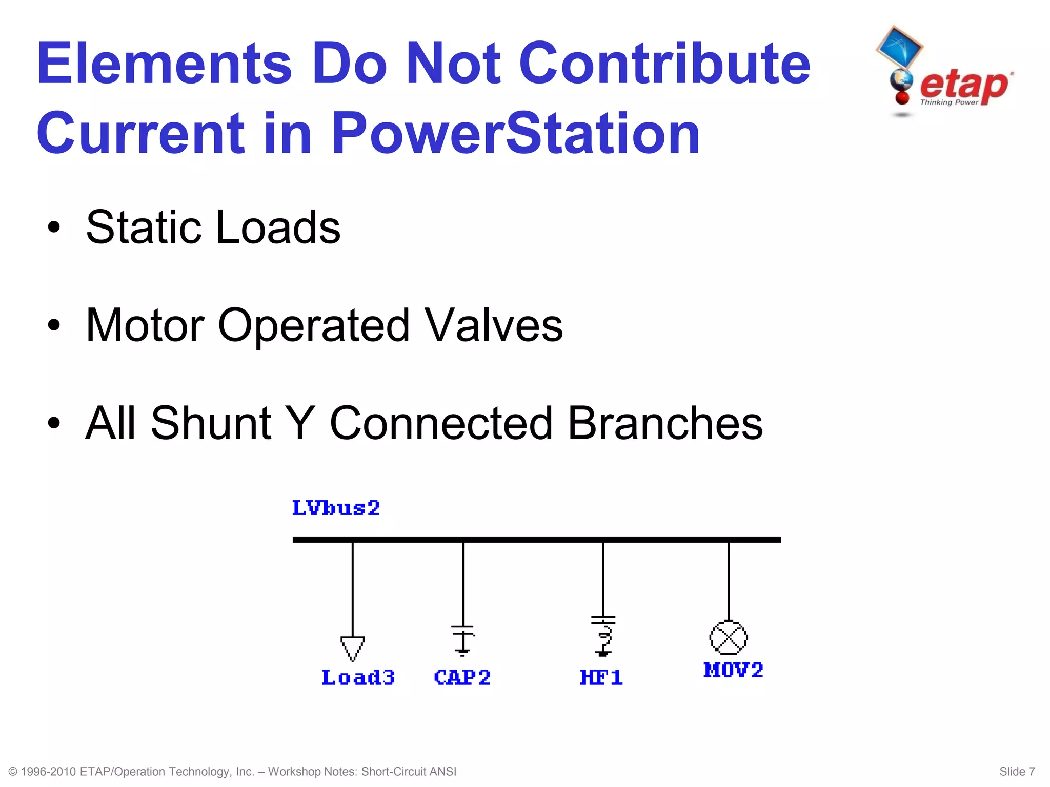 ETAP - Short circuit ansi standard | PDF