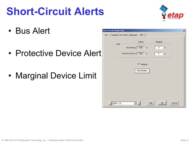ETAP - Short circuit ansi standard | PDF