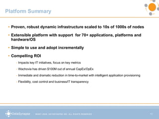 DataSynapse - Dynamic Application Service Management | PPT