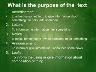 short-functional-text-reading-comprehension-exercises_49407.ppt