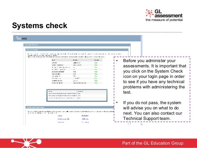 Short guide testwise
