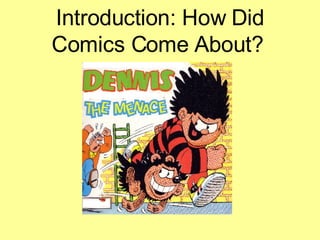 Short History Of Comics | PPT