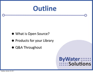 Open Source Software for Libraries | PDF