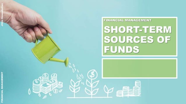 SHORT TERM SOURCES OF FUNDS | PPTX | Credit Cards | Personal Debt