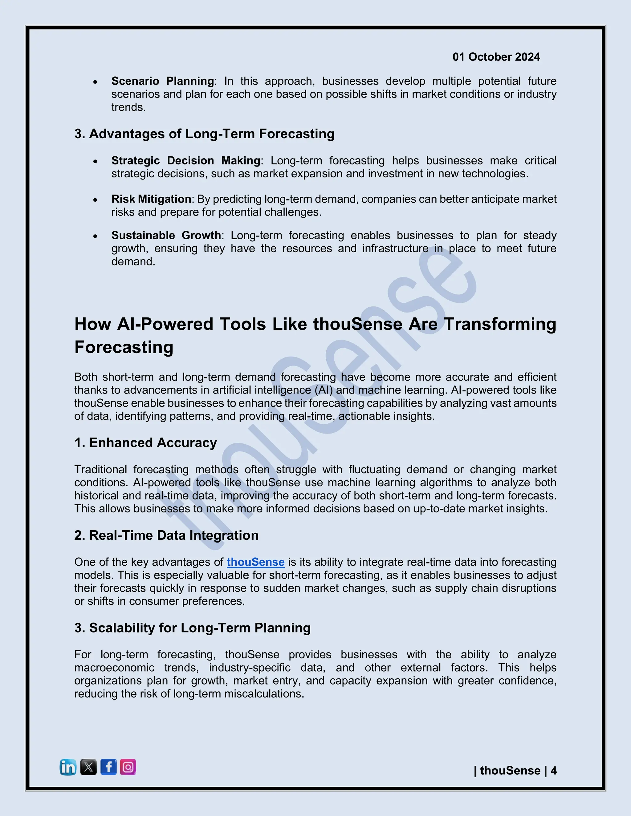 Short-Term vs Long Term Demand Forecasting When and How to Use Each ...