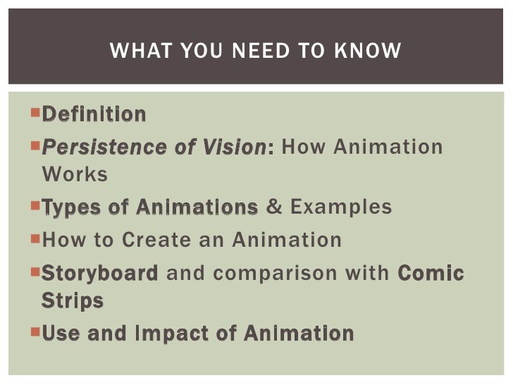 Introduction to Animation