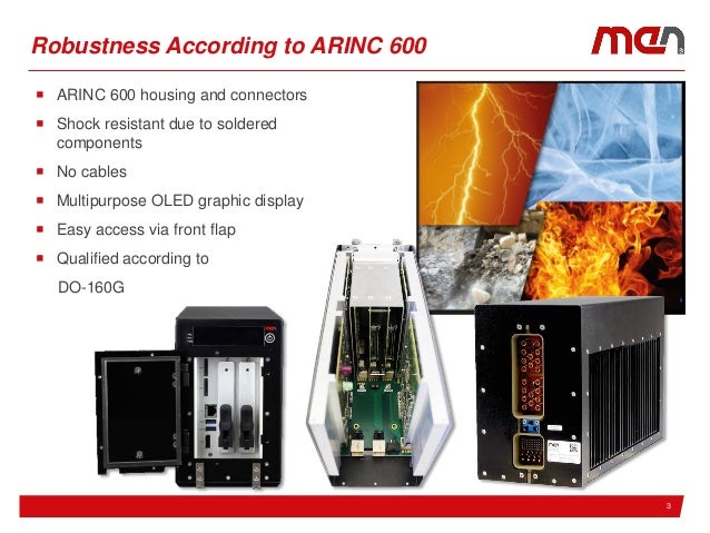 Robust Airborne ARINC 600 Network Server from MEN