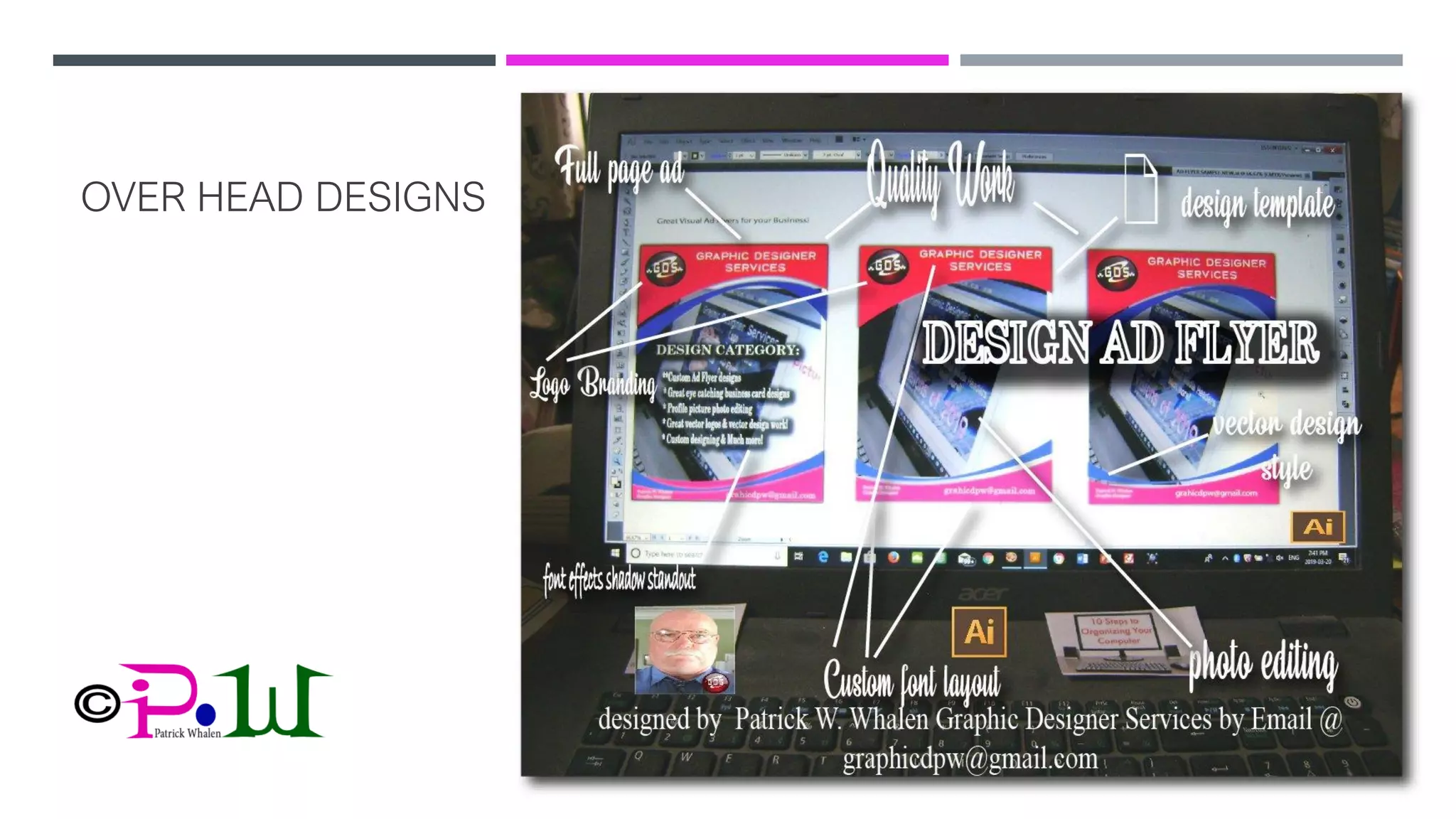 Designs done by Patrick Whalen Ontario Canada | PDF