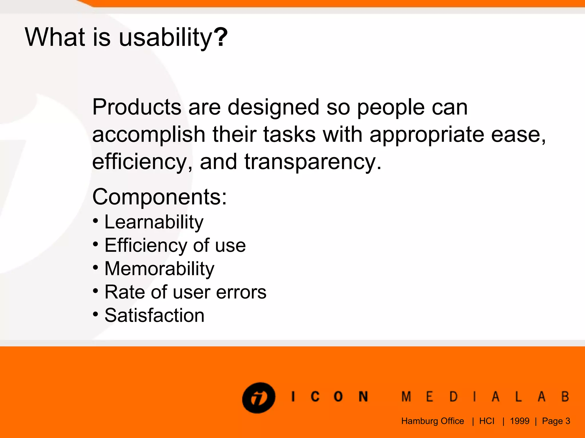 Hci Presentation Ppt
