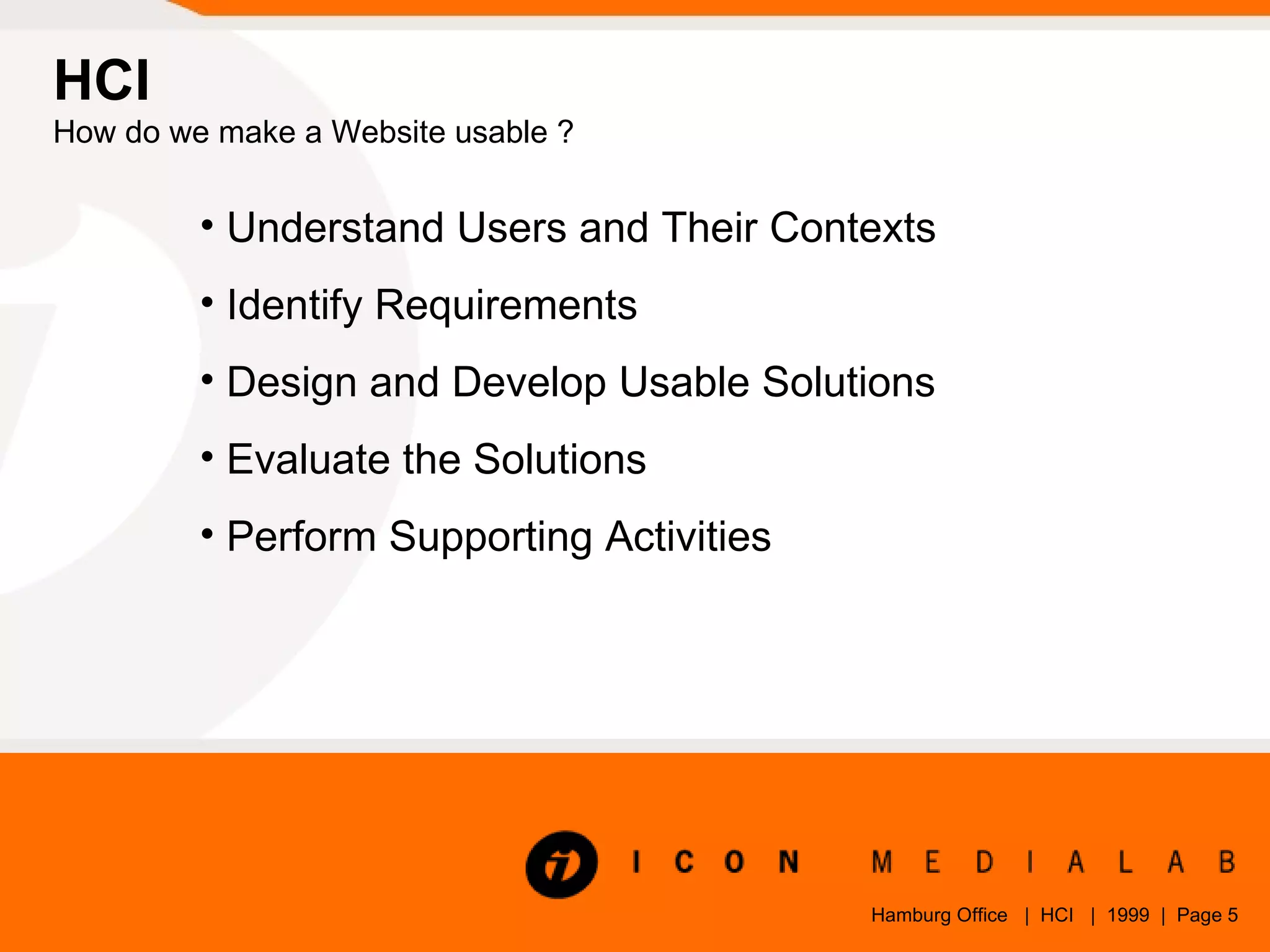 HCI Presentation | PPT