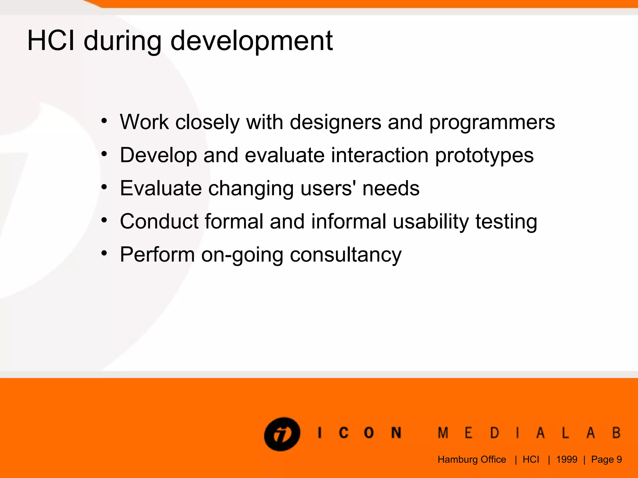 HCI Presentation | PPT
