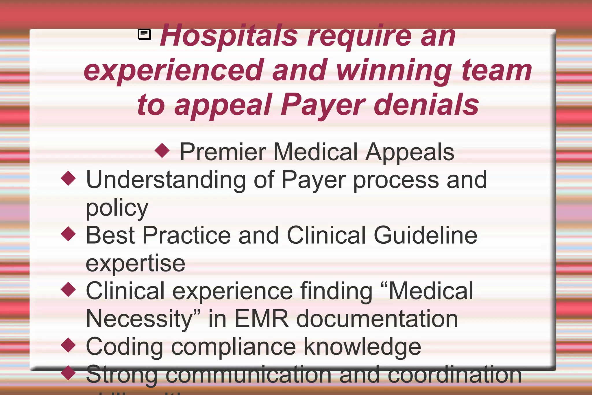 Payer Denials Rising for Hospitals | ODP