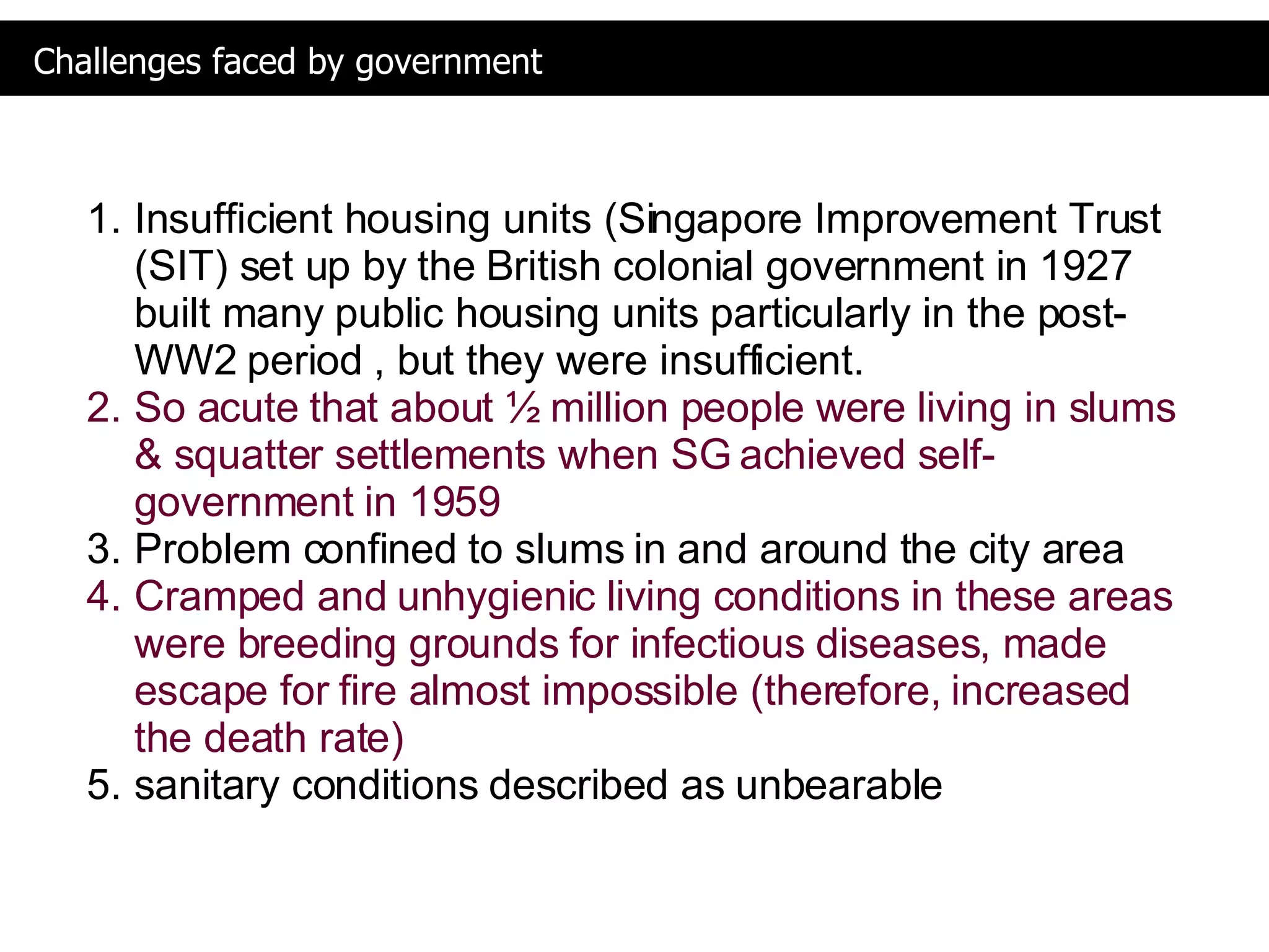 Shortage Of Housing | PPT