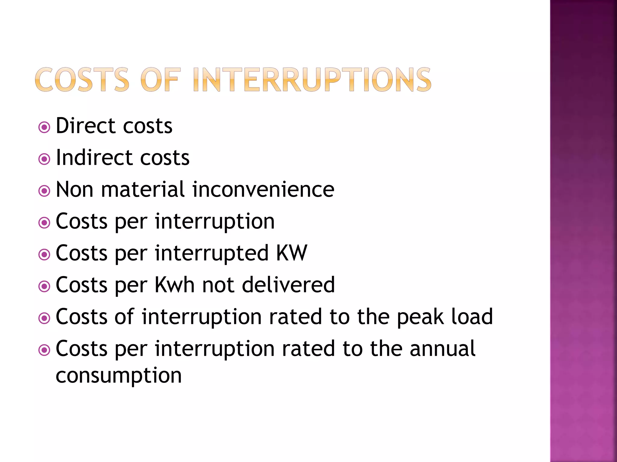 Short and long interruptions- UNIT-II-POWER QUALITY | PPTX