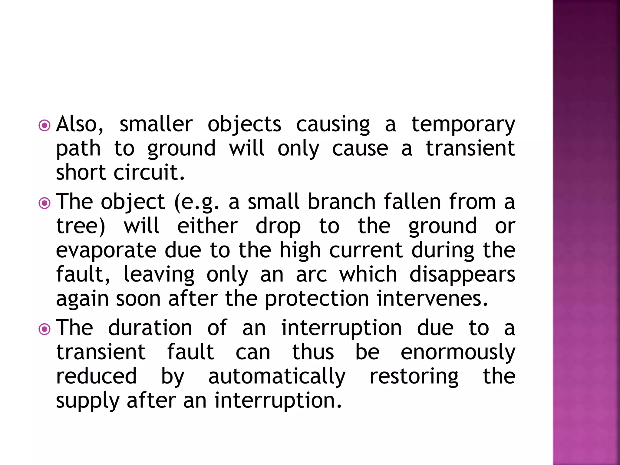 Short and long interruptions- UNIT-II-POWER QUALITY | PPTX