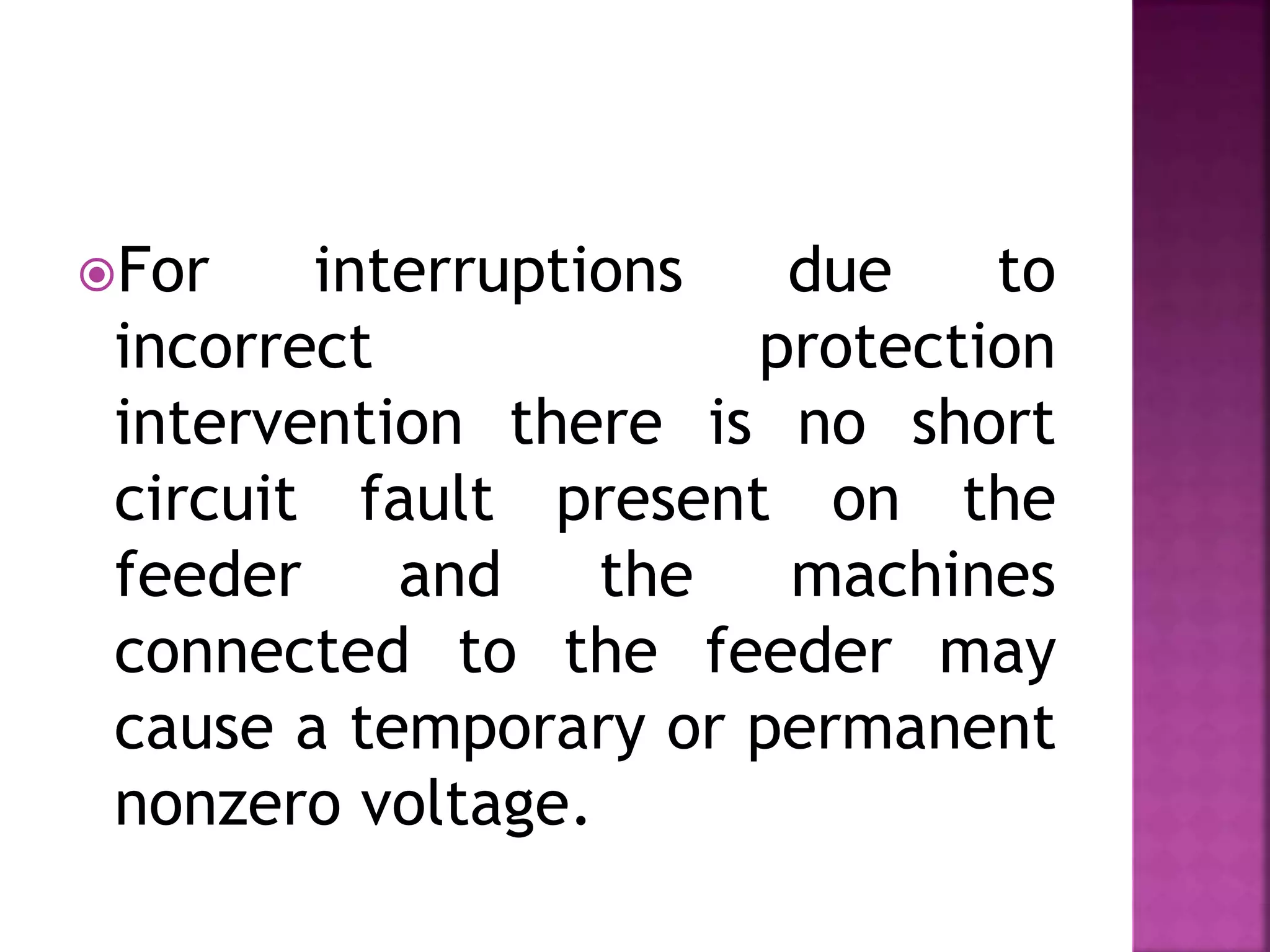 Short and long interruptions- UNIT-II-POWER QUALITY | PPTX