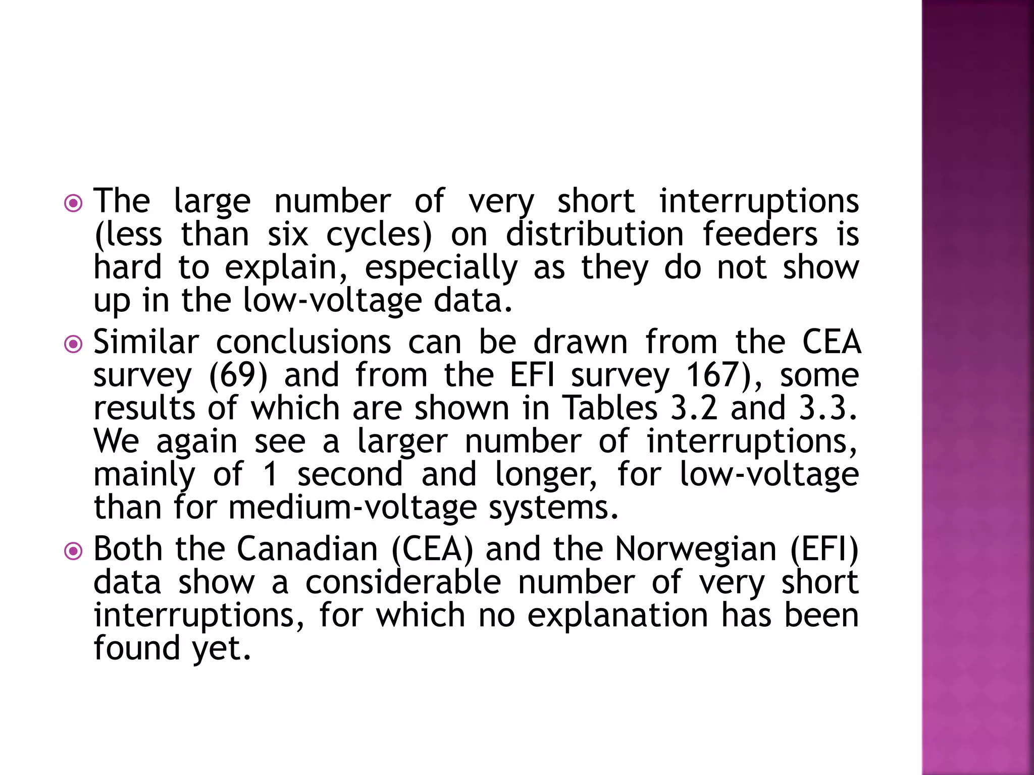 Short and long interruptions- UNIT-II-POWER QUALITY | PPTX