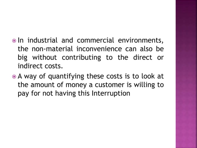Short and long interruptions- UNIT-II-POWER QUALITY | PPTX