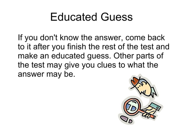 Short answer test tips | PPT