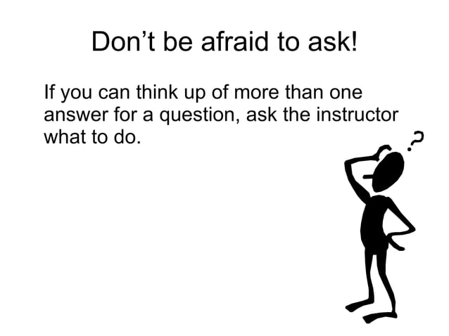 Short answer test tips | PPT