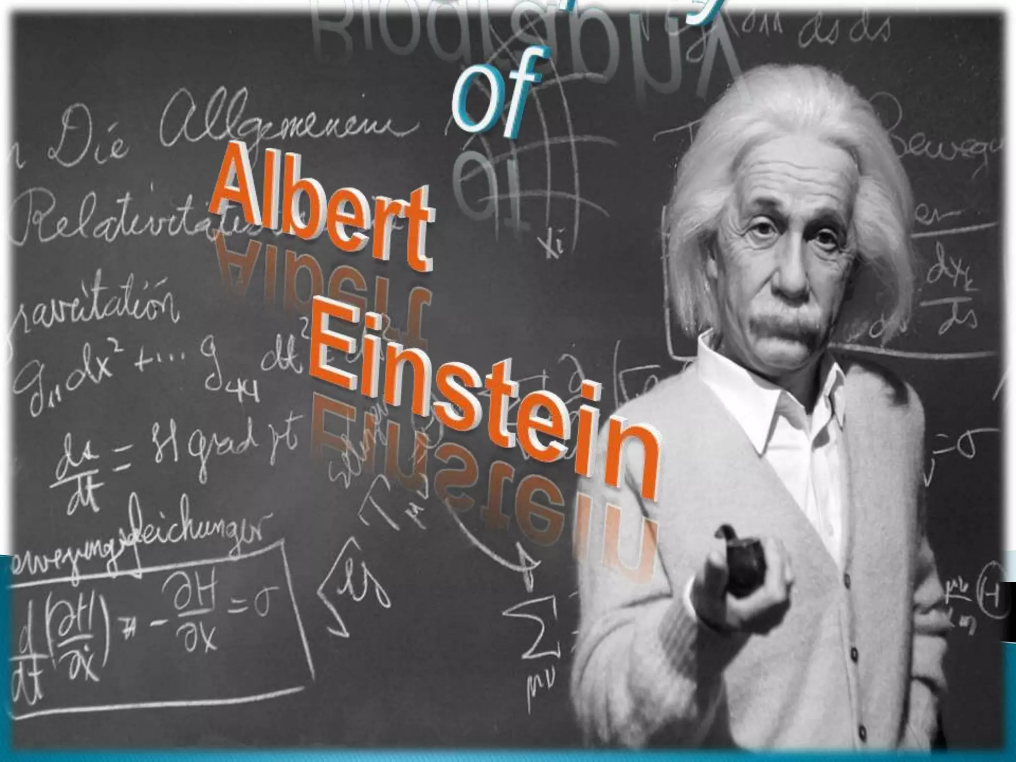 Short biography of albert einstein | PPSX
