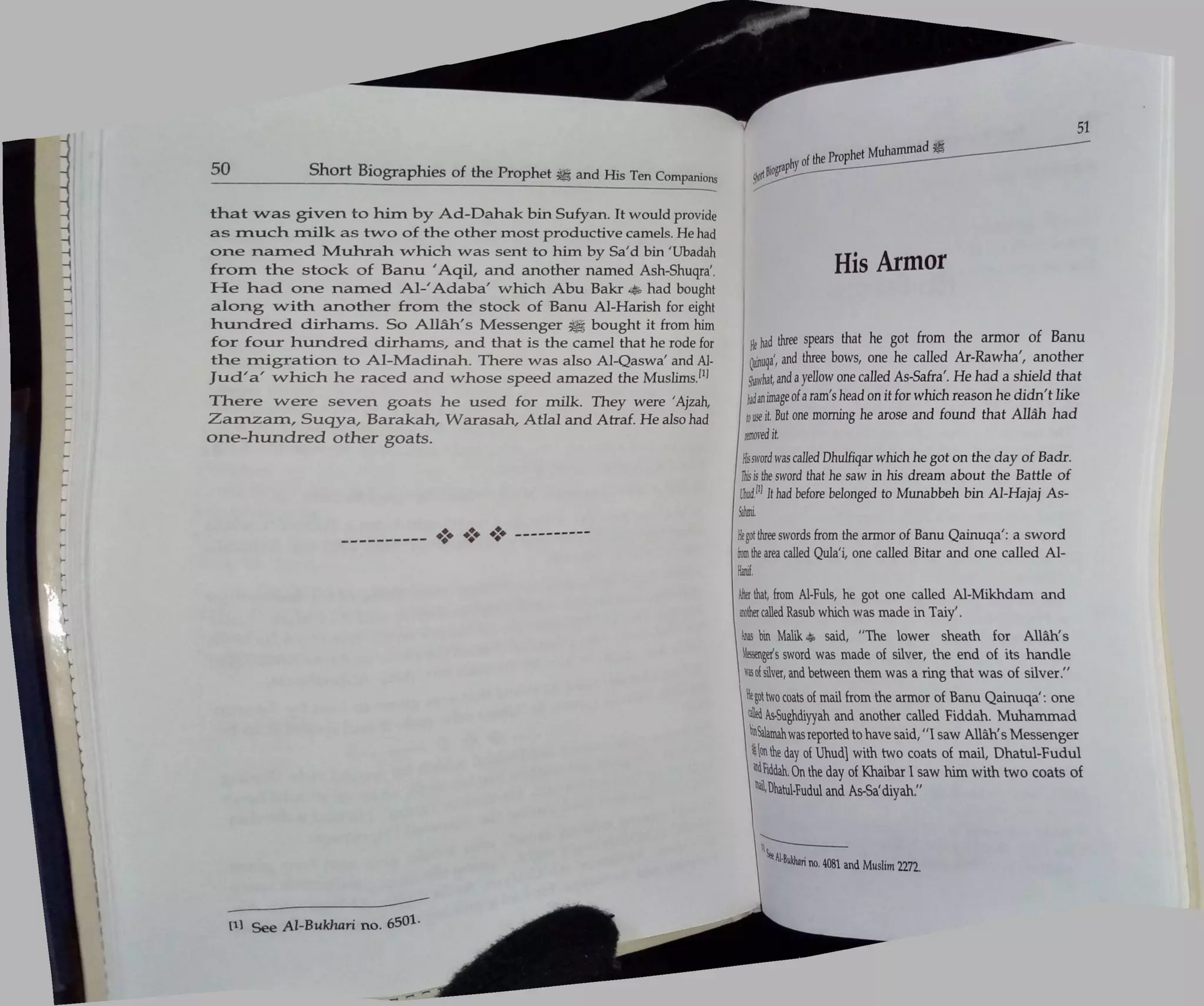Short biography of the prophet (saw) and his ten companions by al imam ...