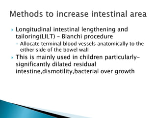 Short bowel syndrome | PPTX