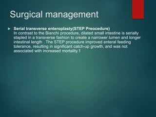 short bowel syndrome.pptx Dr. Tarimo BM UDSM MCHAS 2023 | PPT