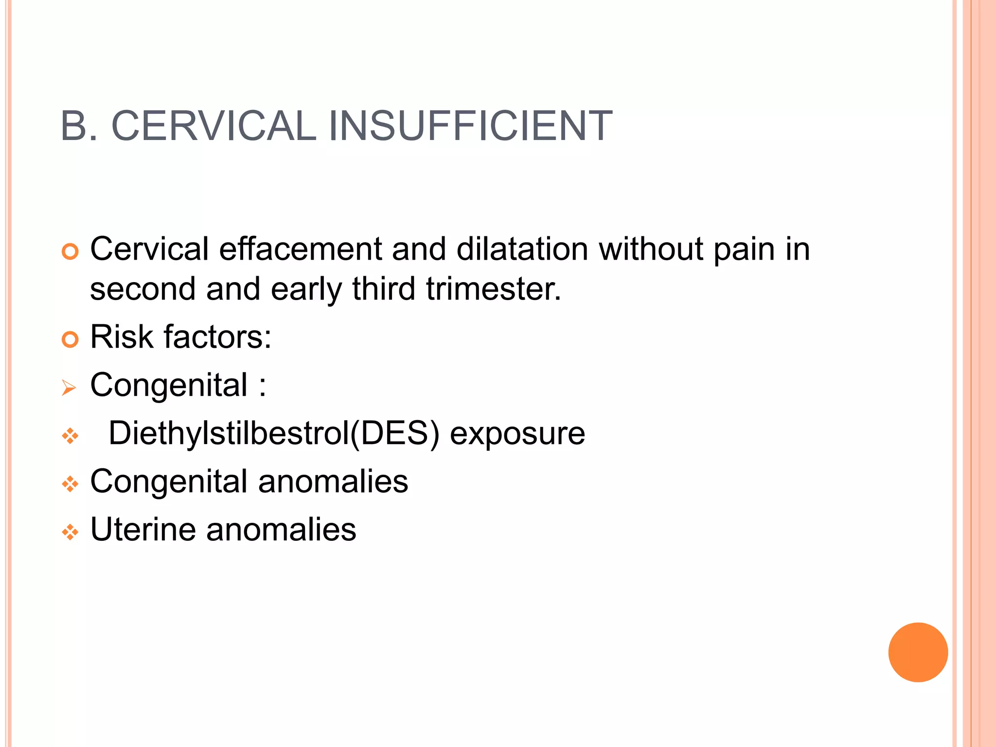 SHORT CERVIX AND CERVICAL INSUFFICIENCY.pptx