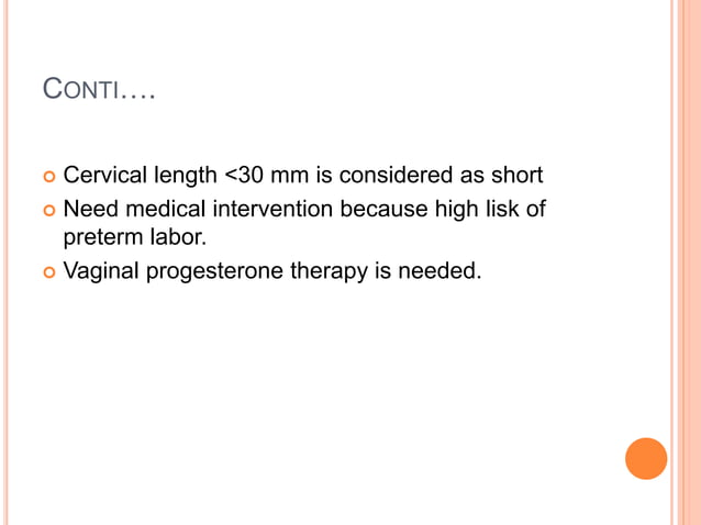 SHORT CERVIX AND CERVICAL INSUFFICIENCY.pptx